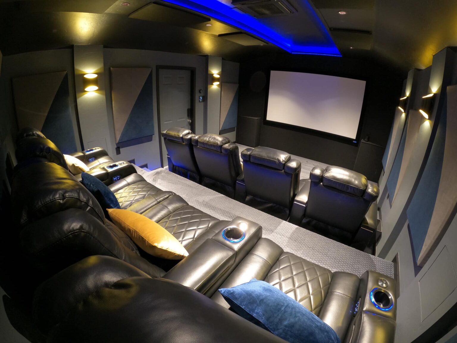 Our Most Extravagant Home Theater Seats at Clients' Homes
