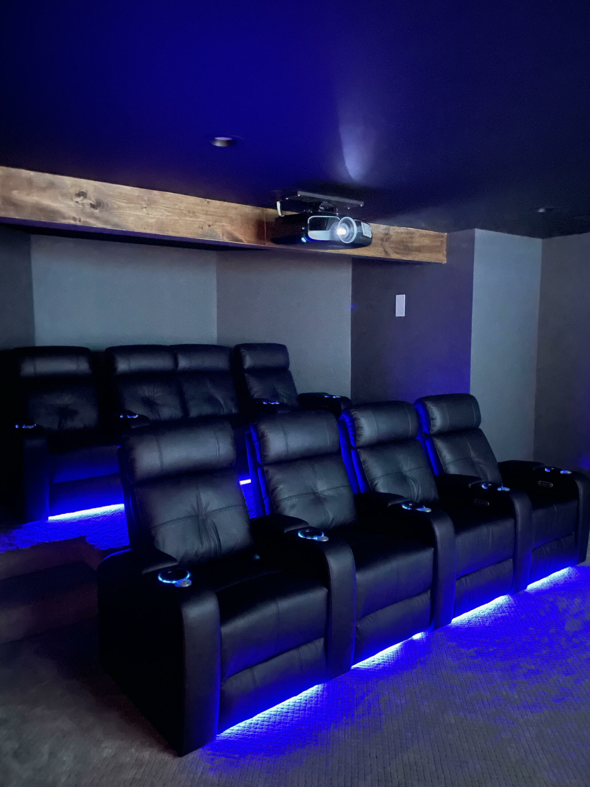 Our Most Extravagant Home Theater Seats at Clients' Homes